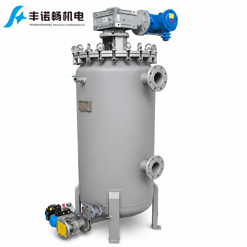 530mm Industrial Scraper Filter with Automatic Cleaning System - Wuxi ...