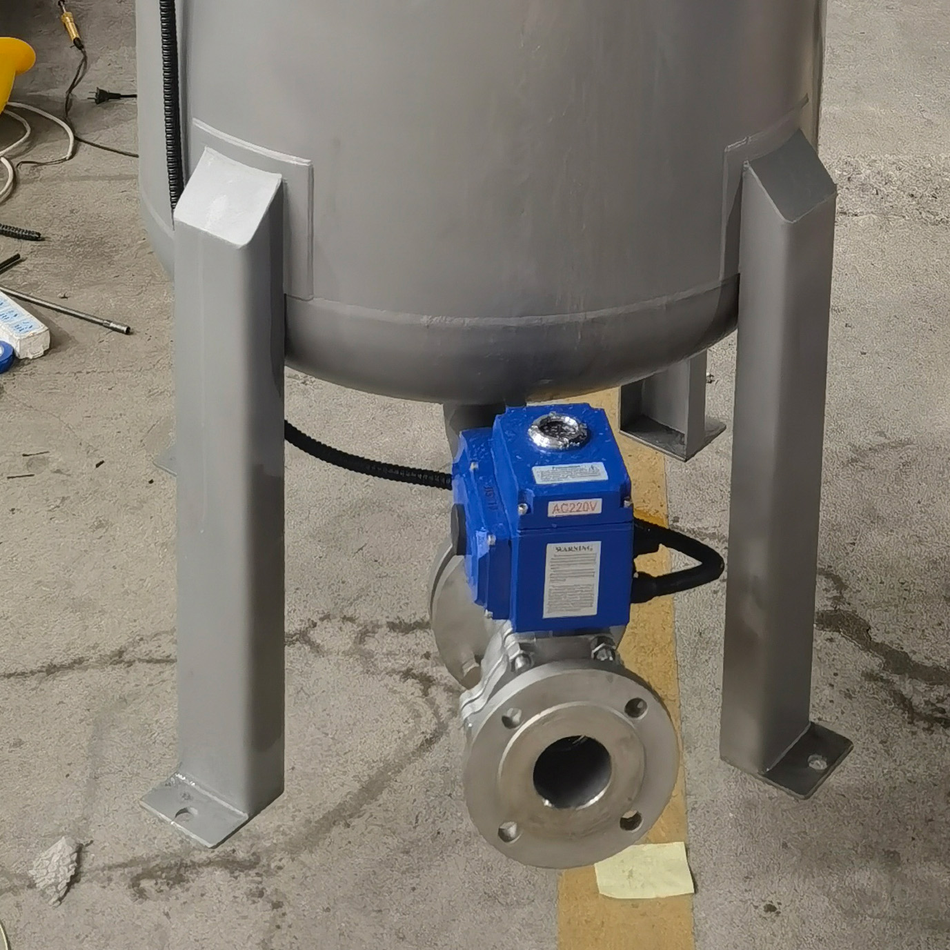 710mm Automatic Scraper Self Cleaning Filter for Industrial Liquid ...