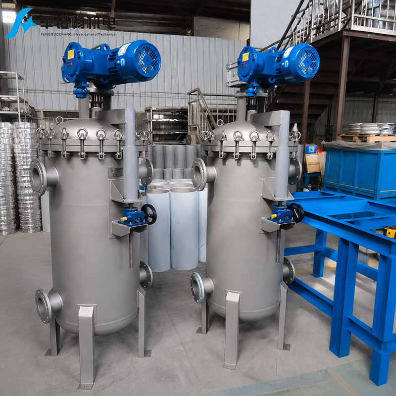 530mm Industrial Scraper Filter with Automatic Cleaning System - Wuxi ...
